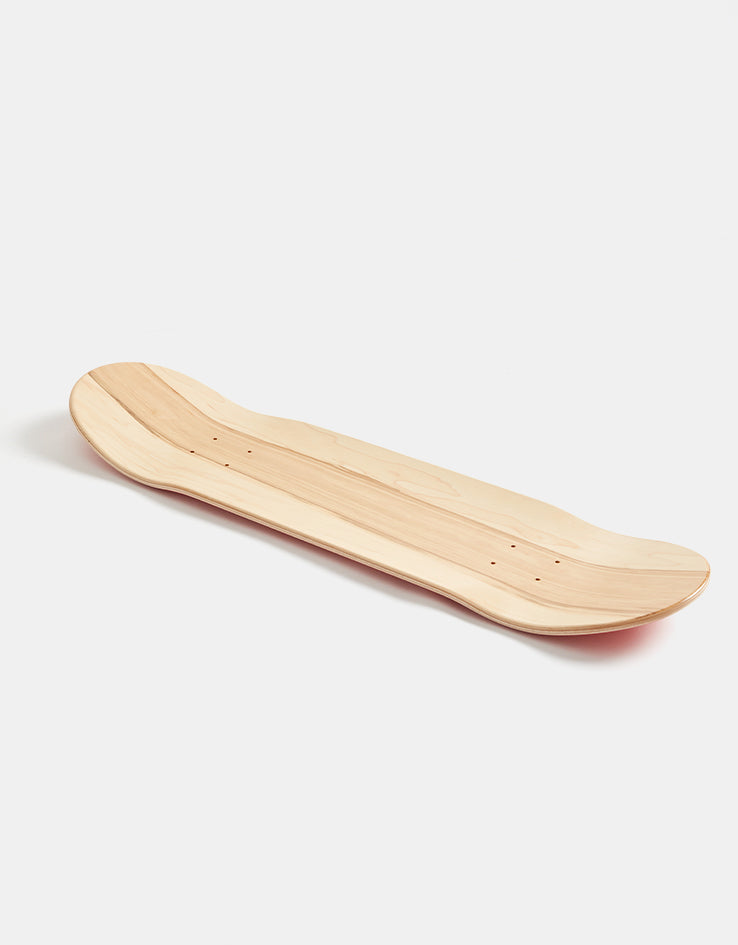 Route One Mini Logo 'OG Shape' Skateboard Deck - Red/White