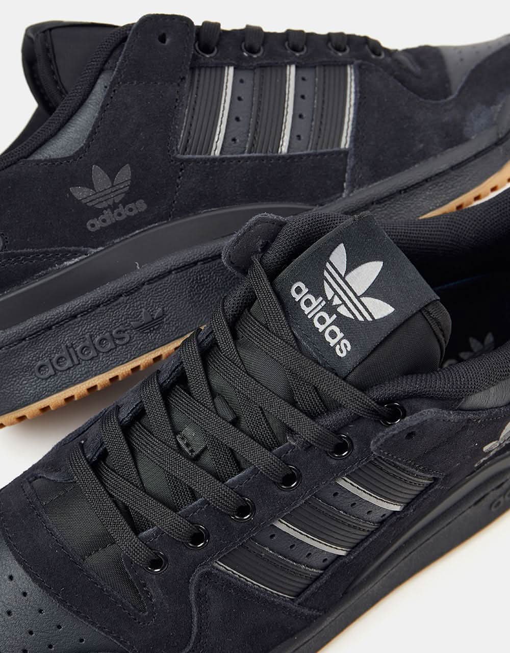 Adidas Forum 84 Low Adv Skate Shoes Core Black Carbon Grey