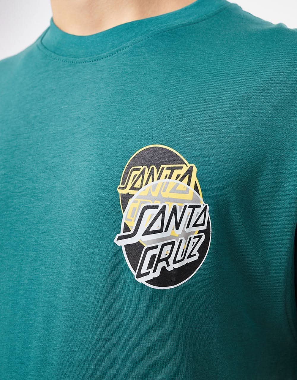 Santa Cruz Dissect Hand T Shirt Spruce