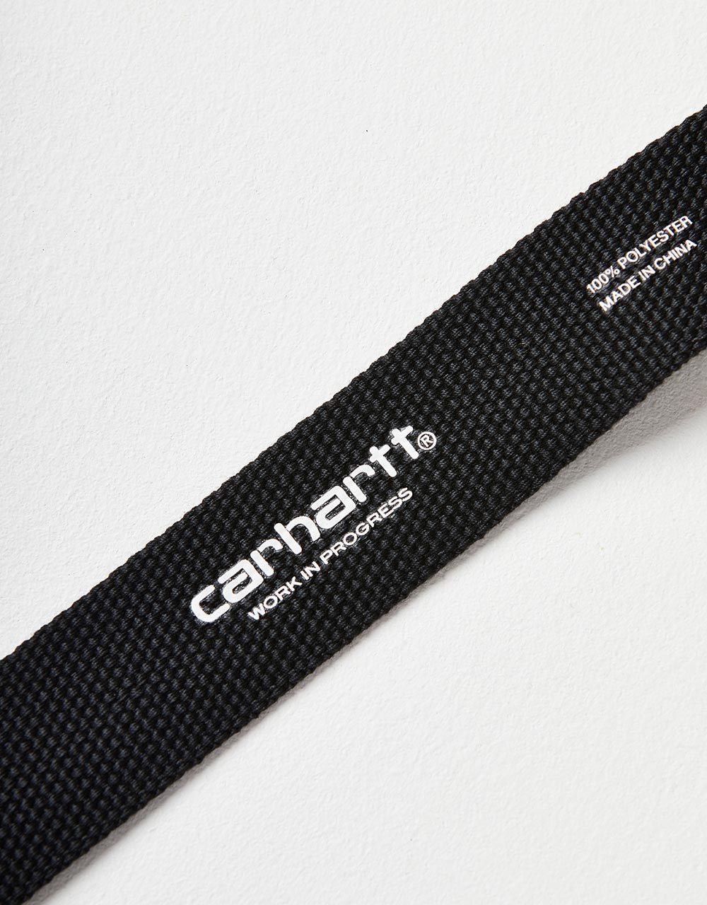 Carhartt WIP Chrome Clip Web Belt - Black