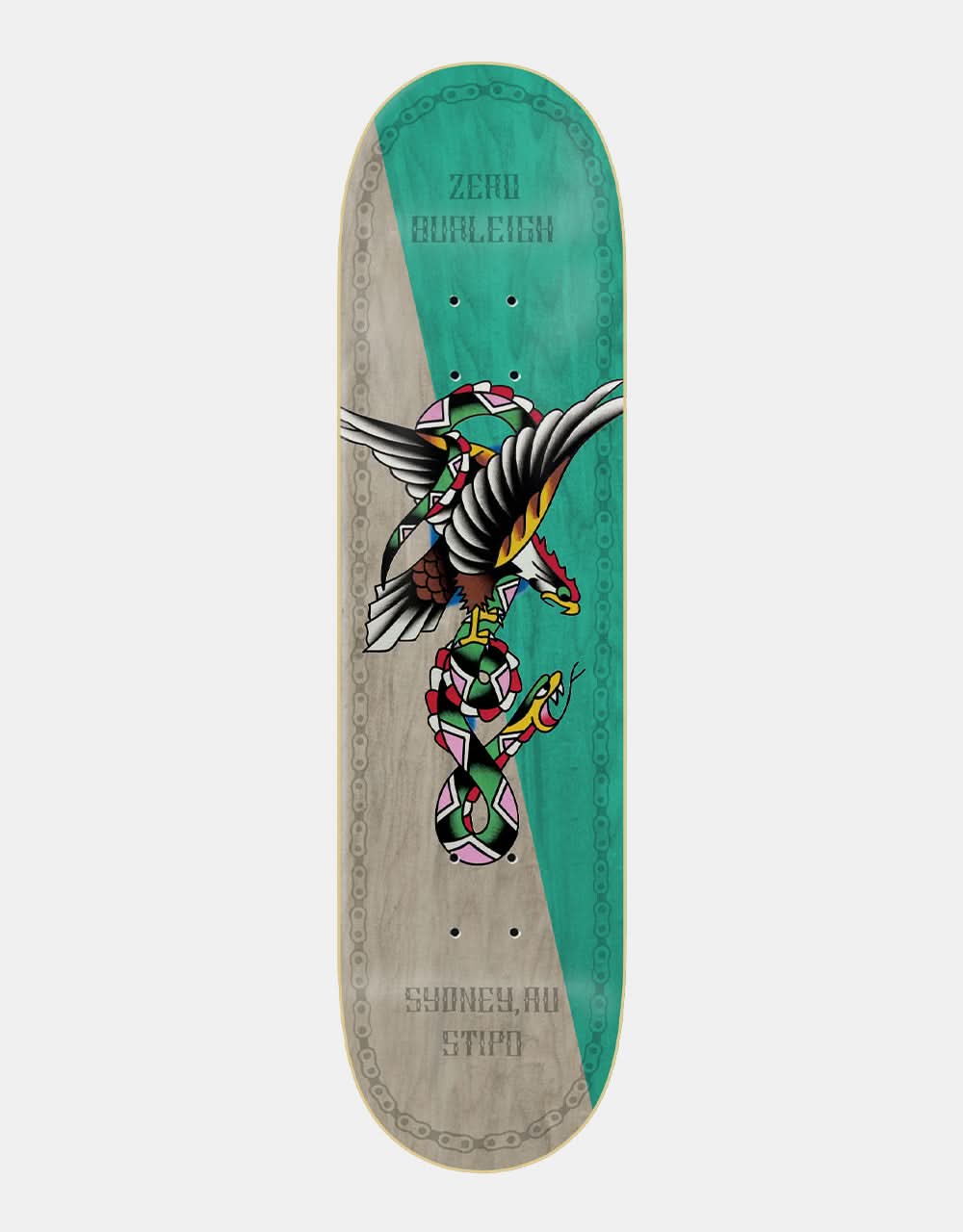 Zero Skateboard Decks Zero Cole Skull & Snake Deck 8.5"
