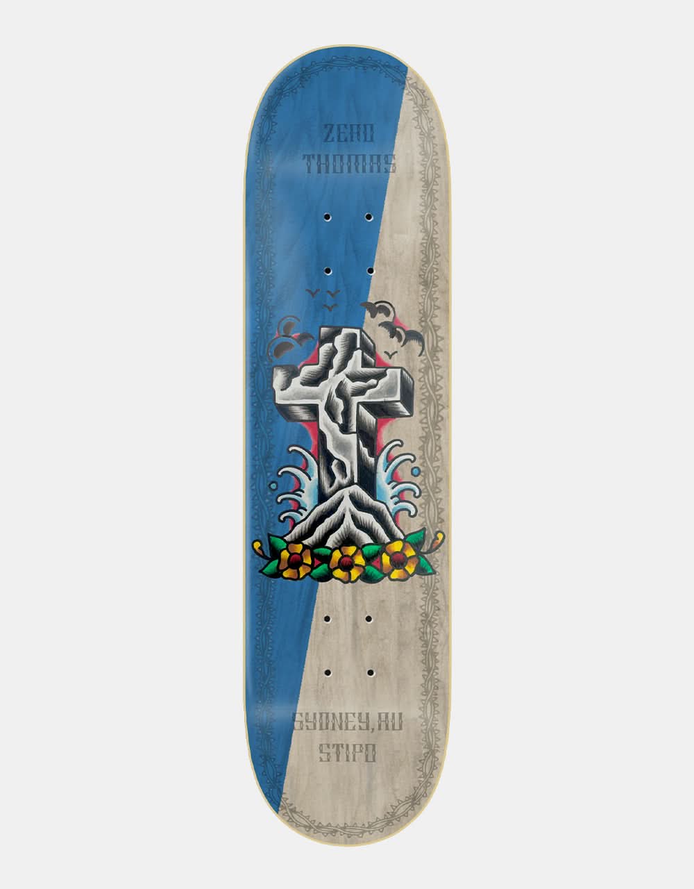 Zero Skateboard Decks Zero Cole Skull & Snake Deck 8.5"