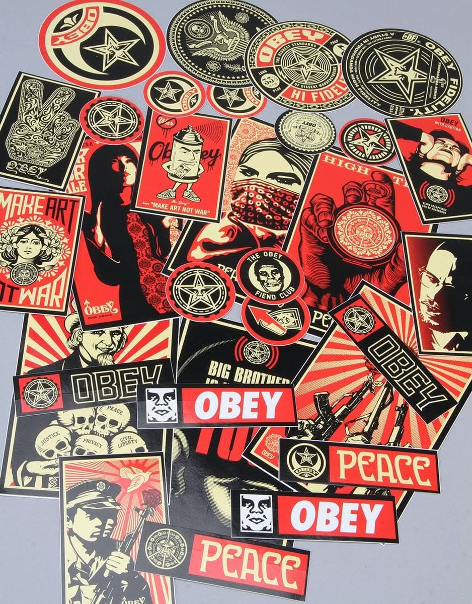 Obey Sticker Pack - Assorted – Route One