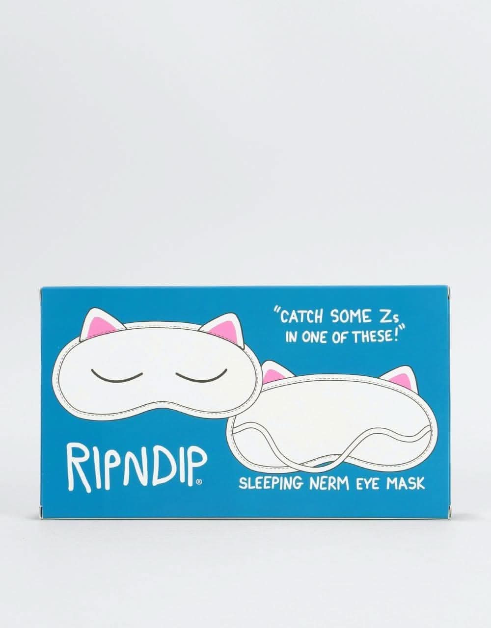 RIPNDIP Sleepy Nerm Eye Mask - White