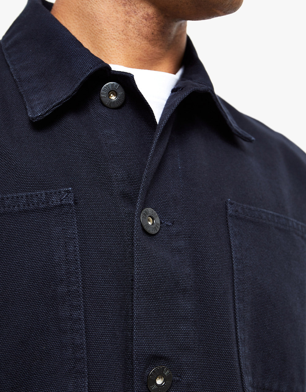 Route One Classic Chore Jacket - Navy
