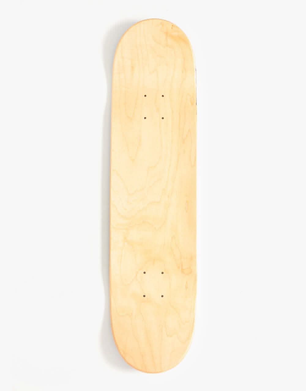 Route One Mini Logo 'OG Shape' Skateboard Deck - Purple/White