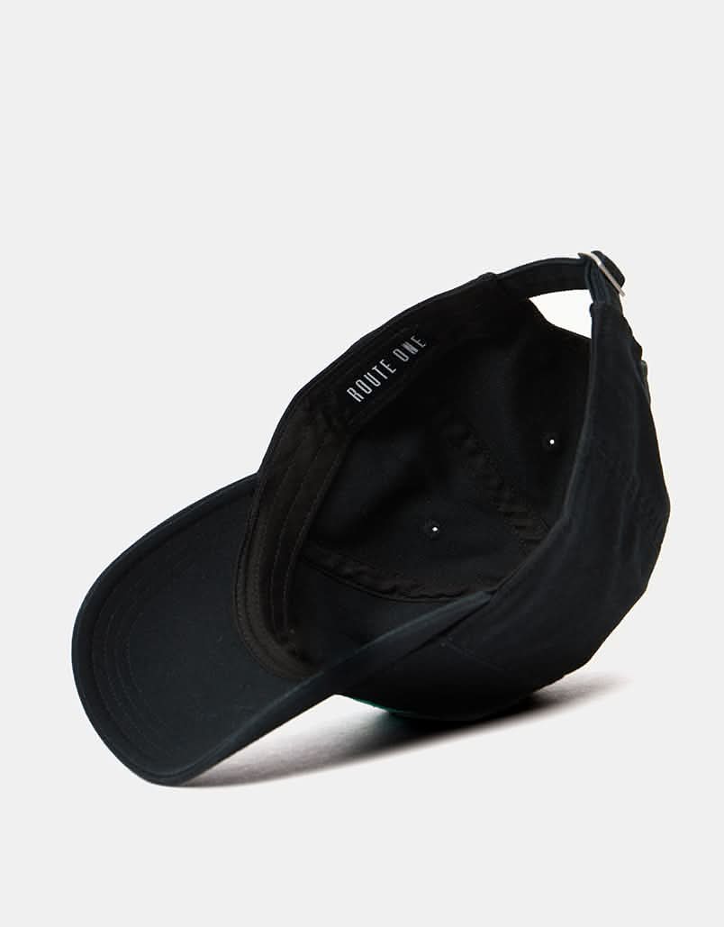 Route One Fresh Up Dad Cap - Black